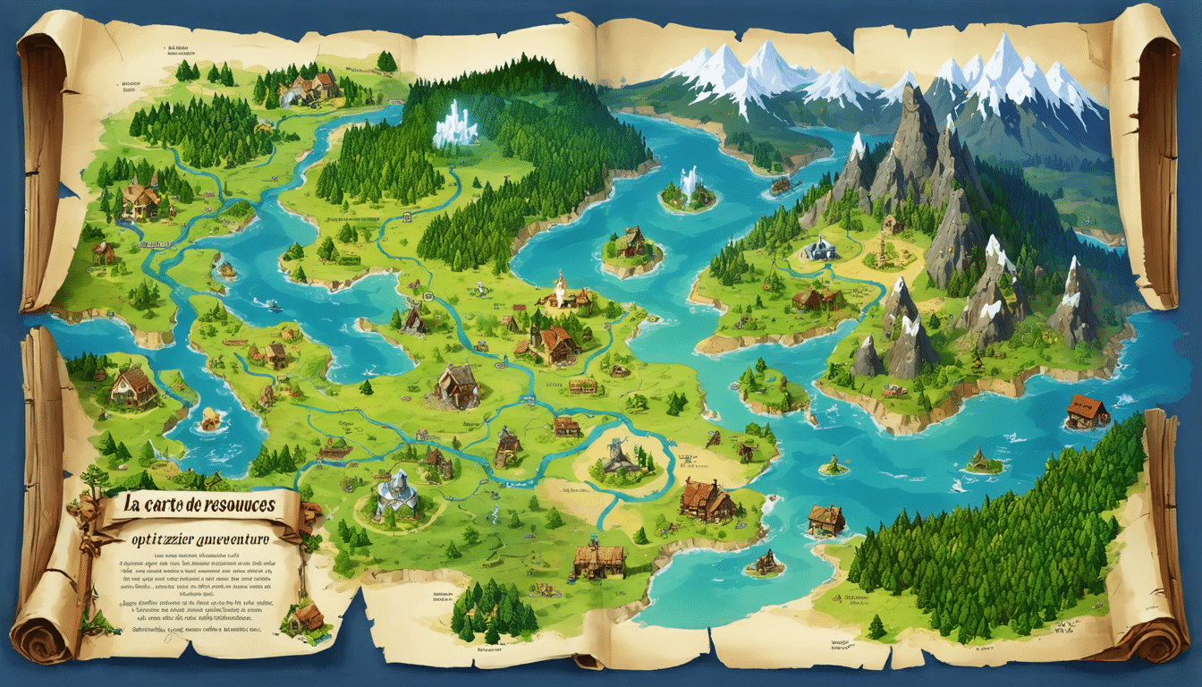 Dofus map : la carte des ressources pour optimiser votre aventure